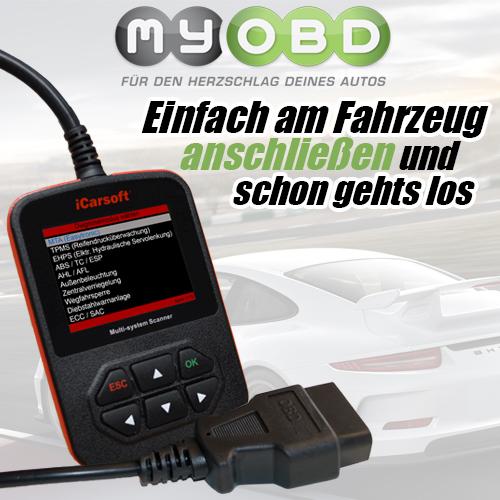 iCarsoft i970 für Peugeot Citroen OBD Diagnosegerät 307 407 Xsara C1 C2 ...